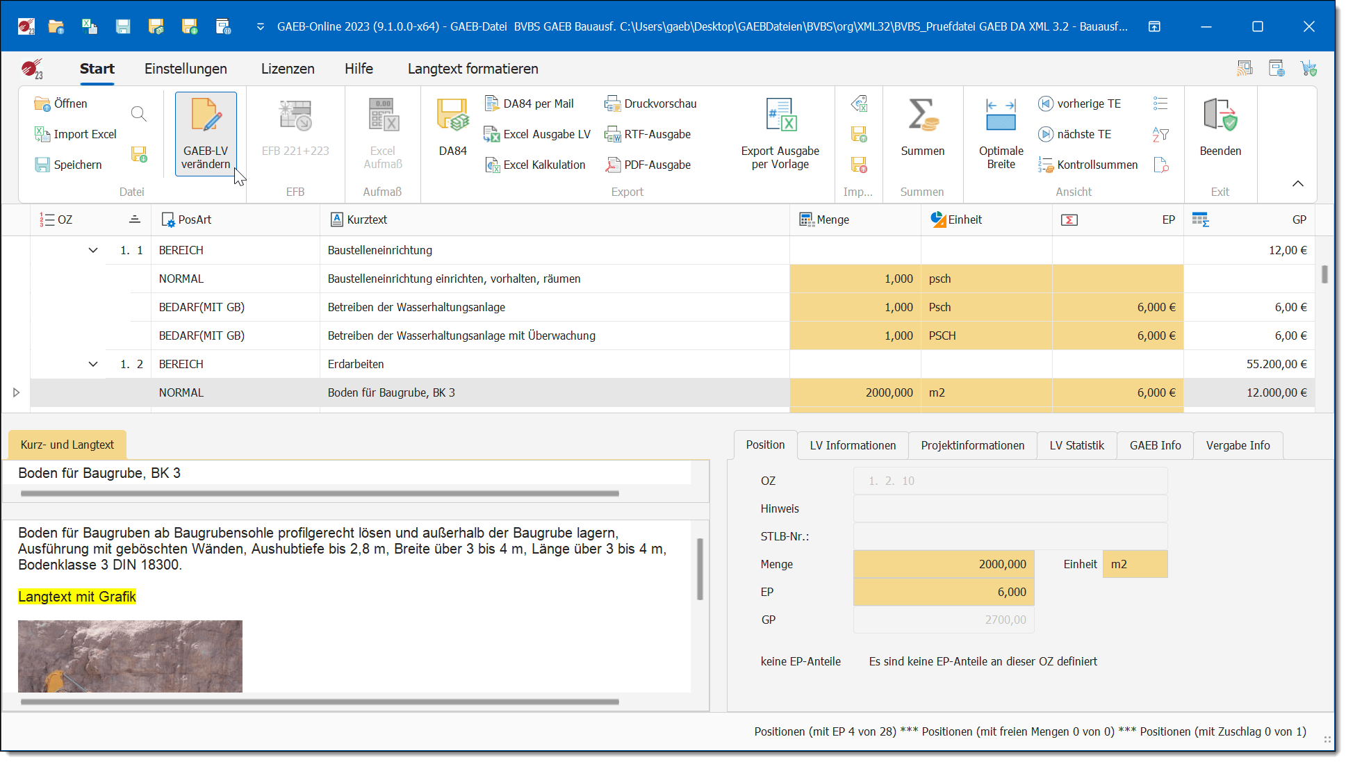 gaeb-online: Neues in GAEB-Online 2025